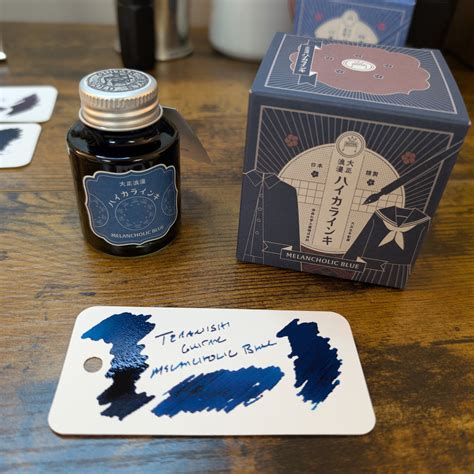 Teranishi Guitar Taisho Roman Haikara Fountain Pen Inks — The Gentleman