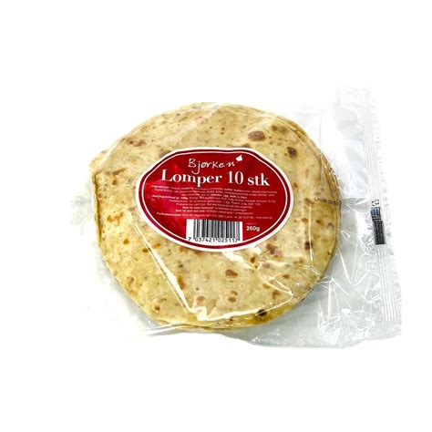 Potato Cake Lomper 10s ~ 260g Fisk
