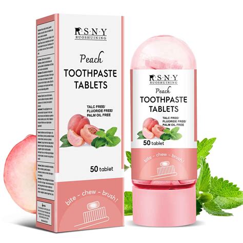 Fstdelivery No Bad Stuff Toothpaste Tabletsnano Hydroxyapatite