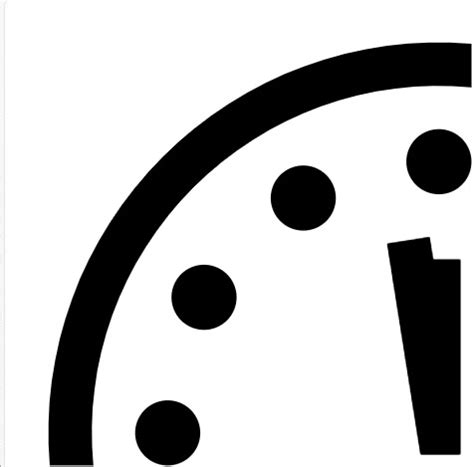 Opinion The Doomsday Clock Says 89 Seconds Left