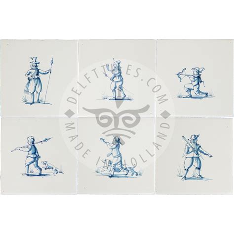 Soldier Decorated Tiles So Delft Tiles