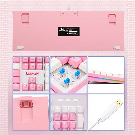 خرید کیبورد مکانیکال Hades K623 برند Redragon