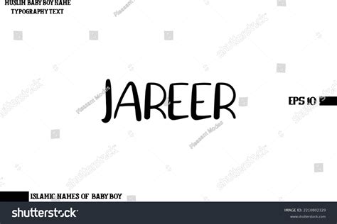 1 Jareer Typography Stock Vectors Images And Vector Art Shutterstock