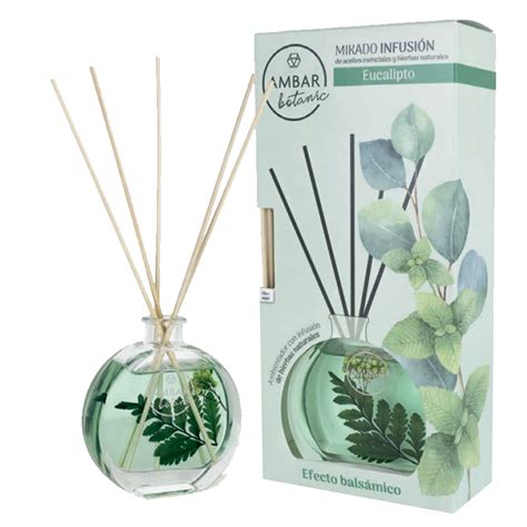 Ambar Botanic Reed Diffuser Infusion 75ml Eucalyptus Lemon Fresh