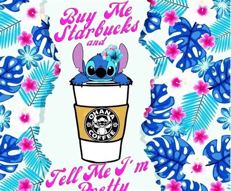Stitch Starbucks Tumbler Boekenleggers Glazen