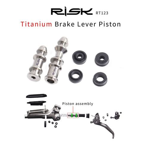 Risk Tuas Piston Dan Seal Brake Lever U Rem Sram Guide Level Series