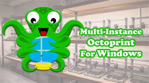 Install Multiple Instances Of Octoprint On Windows Youtube