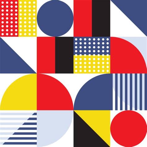 Bauhaus Art Movement Stock Illustrations