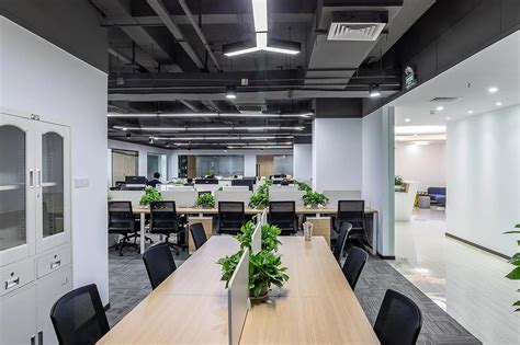 成都办公室装修设计公司打造现代简约办公室案例 四川壹西格玛工装公司 四川壹品西格玛装饰公司
