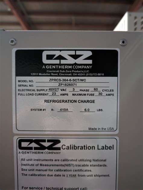 Used Sold Cincinnati Sub Zero Csz Zp64 Tundra Environmental Chamber At Smt Resource Equipment Llc