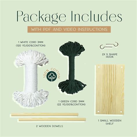 Buy Macrame Kits For Adults Beginners Diy Macrame Kit For Beginners 3