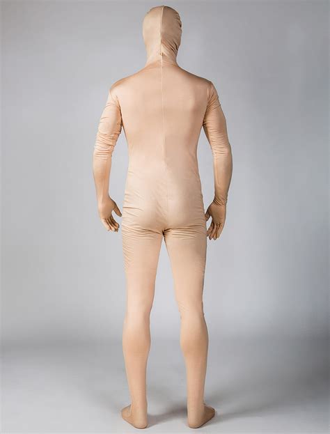Morph Suit Fleshcolor Lycra Spandex Fabric Zentai Suit Unisex Full Body