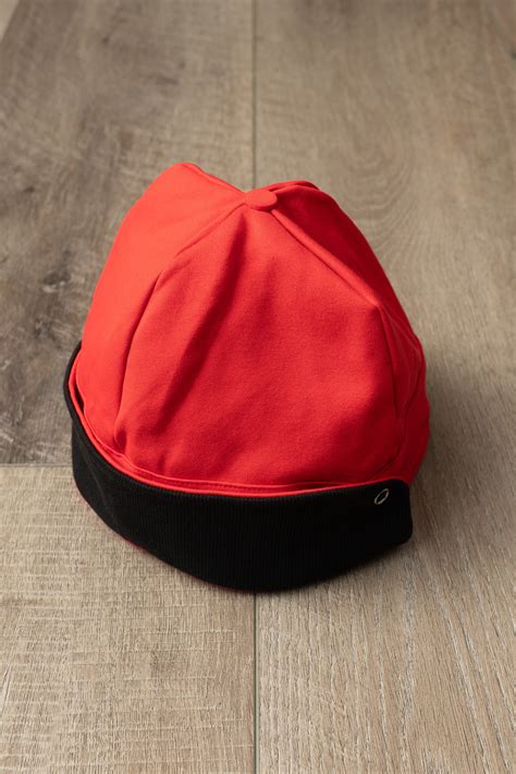 Red And Black Flip Hat Adult Earcoats