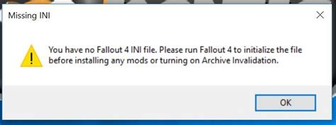 New Pc New Nexus Install Missing Ini File Fallout Technical Support Loverslab