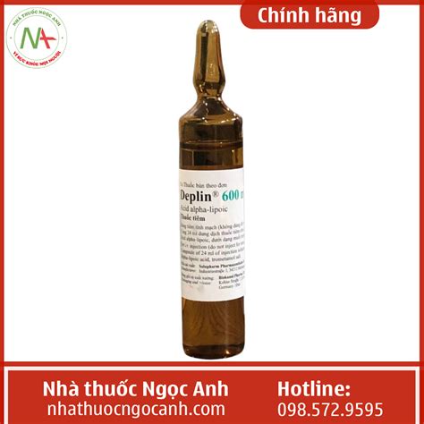Thuốc Deplin 600mg Có Công Dụng Gì Mua ở đâu Giá Bao Nhiêu