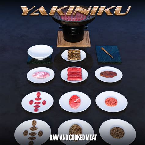 Yakiniku Set Daz Content By Pawngame