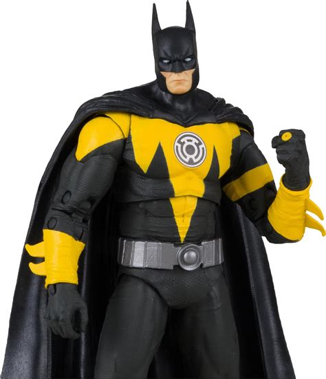 Mcfarlane Toys Multiverse Batman Sinestro Corps Gold