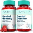 2 Pack Zoracel Dental Gummies Advanced Oral Probiotics Formula For