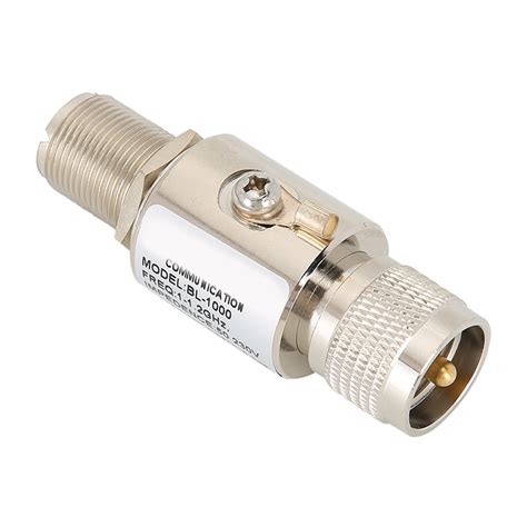 Pararrayos Pl259 Protección De Todas Las Bandas Máximo 400w Pararrayos