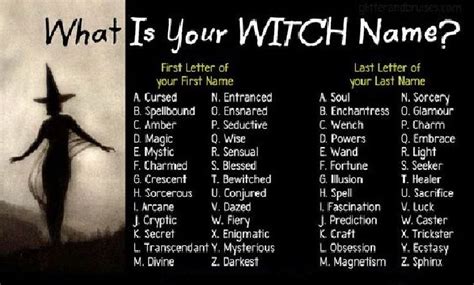 Visit The Post For More Witch Name Generator Funny Name Generator Oc