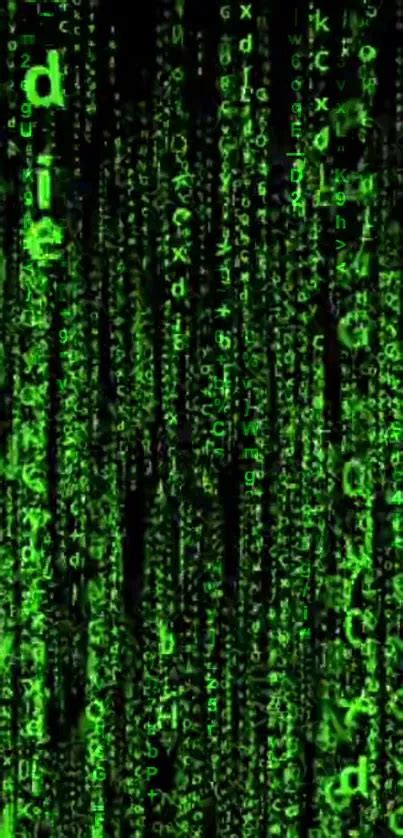 Digital Matrix Code Wallpaper Free Download