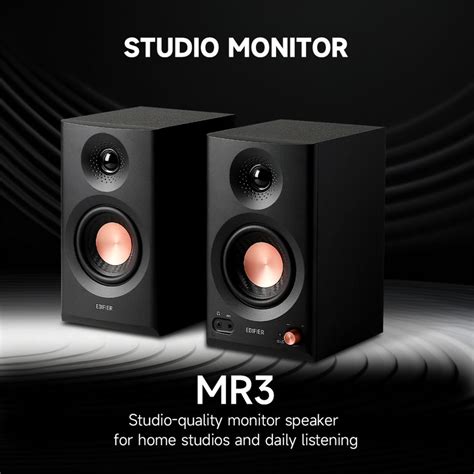 Edifier Mr3 Monitor Speaker Headphone Jack Edifier Malaysia