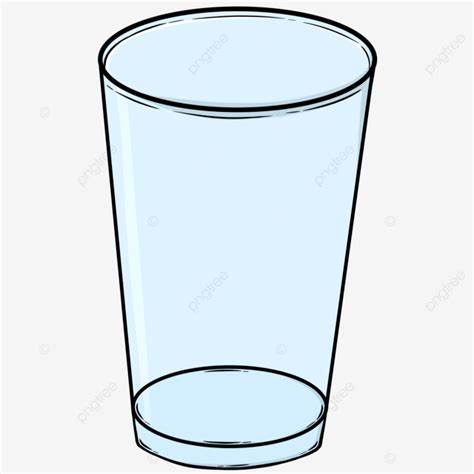 Vaso De Vidrio Vacío Png Dibujos Vaso Vacío Vaso De Bebida Vidrio