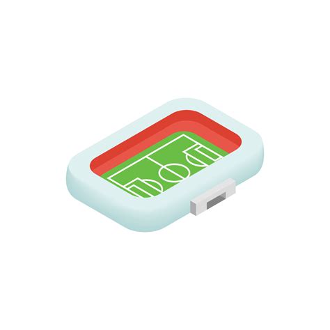 Soccer Field With Canopy Isometric 14073579 Vector Art At Vecteezy