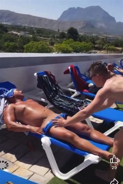 Poolside Dick Exposed