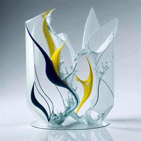 Premium Photo Unique Visualization For Glass Sculpture