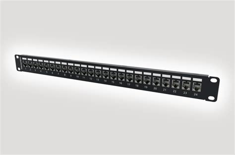 Quickport Patch Panel With Vertical Numbering 2ru 48 Port Cable