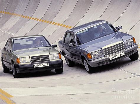 Legendary Germany Mercedes Benz W124 Mercedes Benz W126 Photograph By Vladyslav Shapovalenko