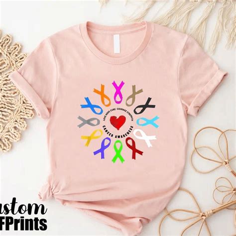All Cancer Awareness Shirt Etsy