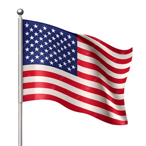 American Flag Drawing Waving Background  Incandescent Light Bulb