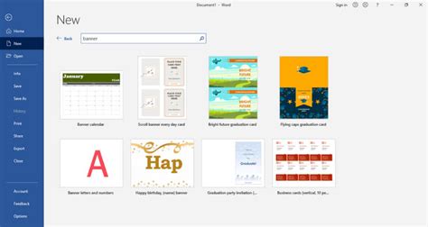 How To Make A Banner In Word Edrawmax Online