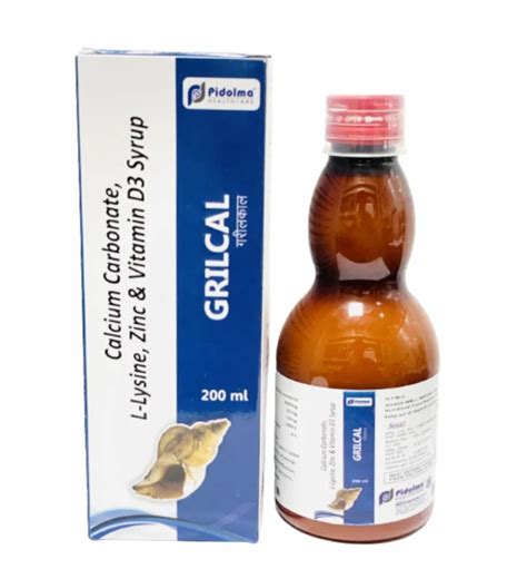 Calcium Syrup At ₹ 140bottle Calcium Syrup In Ambala Id 2854114734712