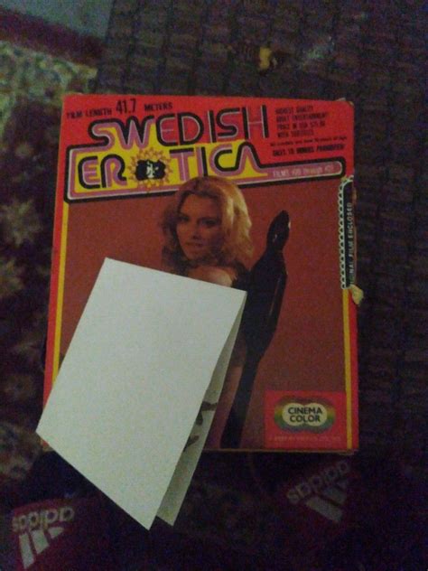 Swedish Erotica Vintage 8mm Original Films 20 27 Adult Cinema Color