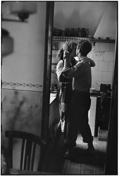 Elliott Erwitt Dancing In The Kitchen Elliott Erwitt Couple Dancing