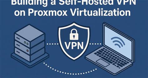 building a self hosted vpn on proxmox virtualization