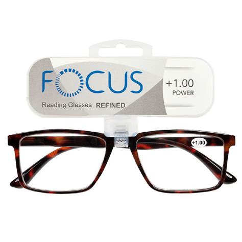 Focus Reading Glasses Refined 100 The Warehouse
