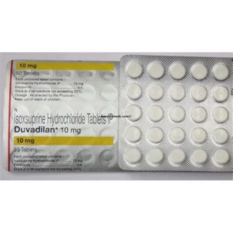 Duvadilan 10 Mg Tablet At Rs 170stripe In New Delhi Id 2851864356891