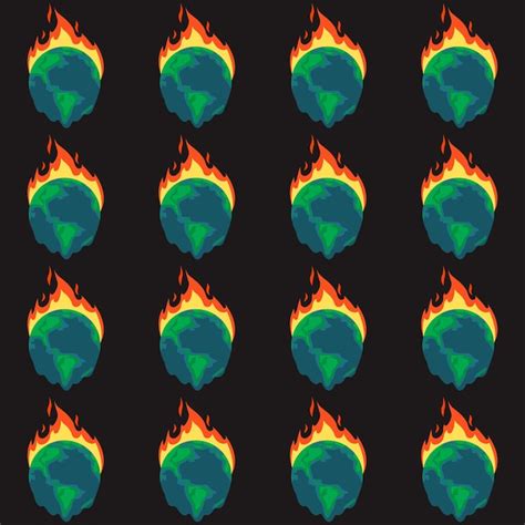 Premium Vector Global Warming Pattern