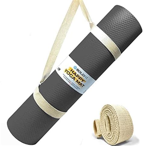 Fitness Mantra® 4mm Thickness Anti Slip Yoga Mat With Carrying Strap