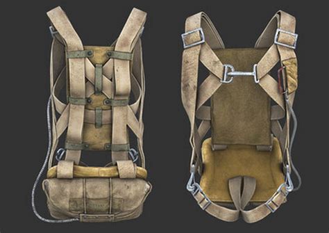 Pbr Next Generation Vintage Parachu By Evansyy 3docean