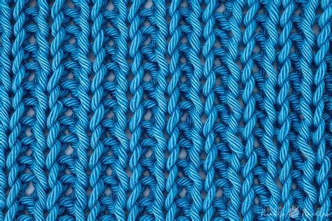 How To Knit The 1x1 Rib Stitch Step By Step For Beginners Video