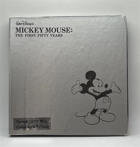 Walt Disneys Mickey Mouse The First Fifty Years Film 8mm Reel Vintage