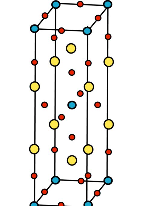 9 Tetragonal Unit Cell Of La 2 Cuo 4 Showing Squareplanar Cuo 2 Download Scientific Diagram