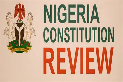 Constitution Review Calls For Creation Of New States Dominates