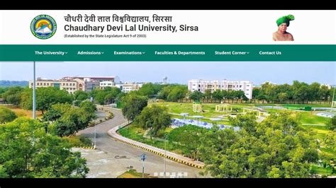 Cdlu University Sirsa Full Details Youtube