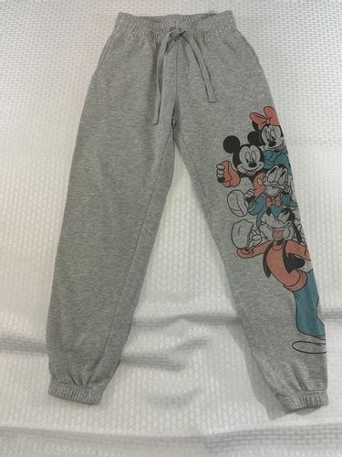 Disney Mickey Mouse Womens Size Small Jogger Sweatpants Rn71868 Ebay